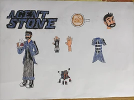 Agent Stone | Sonic Maurice the Hedgehog Wiki | Fandom