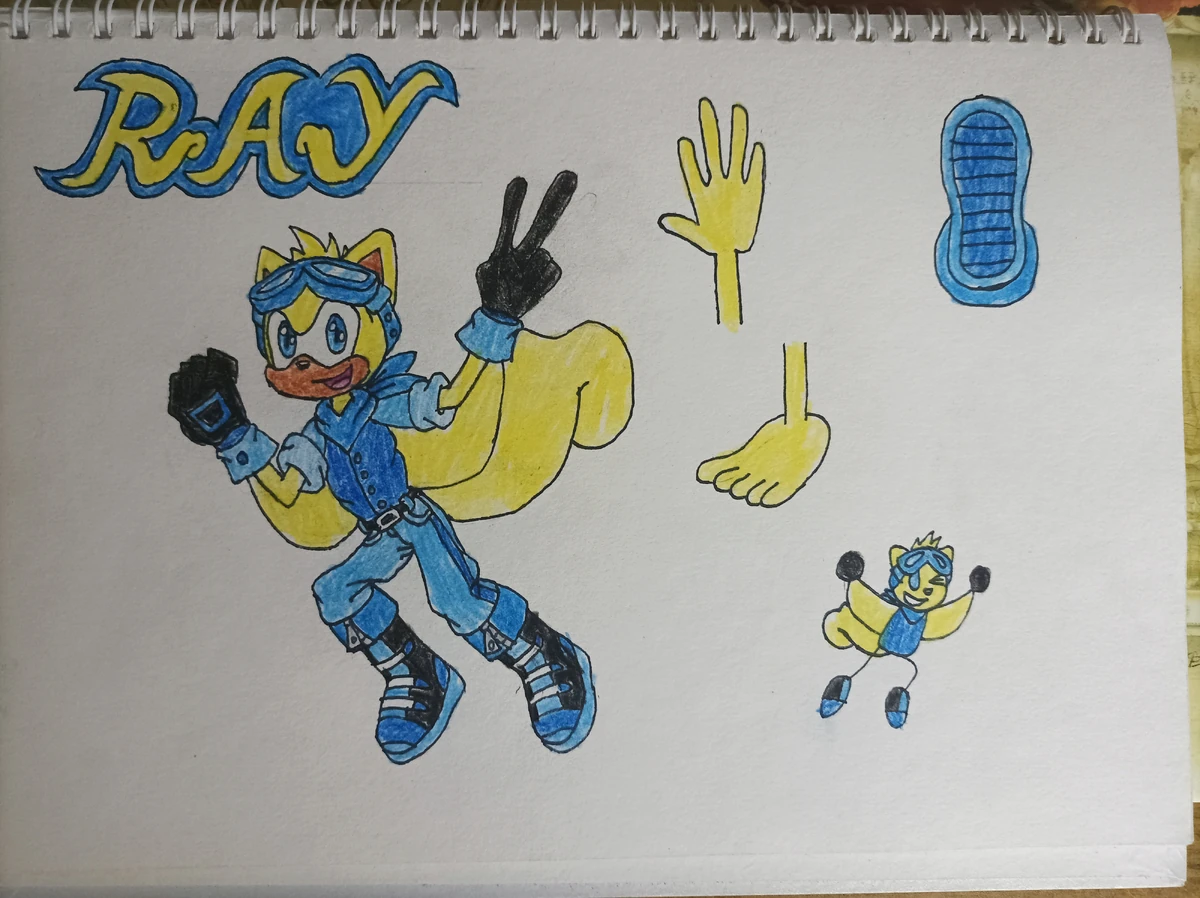 Ray Paway the Flying Squirrel | The Fastest Hedgehog From Mobius Wiki ...