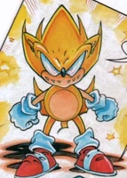 Super Sonic (Sonic the Comic) | Sonic Mega Collection Wiki | Fandom
