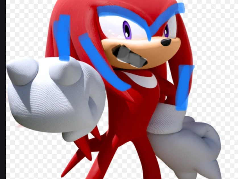 Fright knuckles the 1st | Sonic new generations Wiki | Fandom