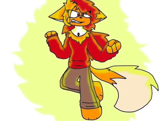 Aka the Fox (Time Skip) | Sonic Oc Vs Battle Wiki | Fandom
