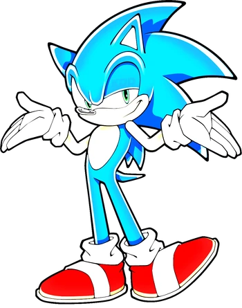 Lighter Blue Sonic | Sonic Oc Vs Battle Wiki | Fandom