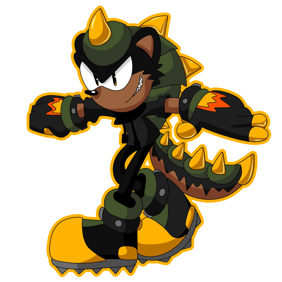 Verde the Pangolin (Modern) | Sonic OC/FC Wiki | Fandom