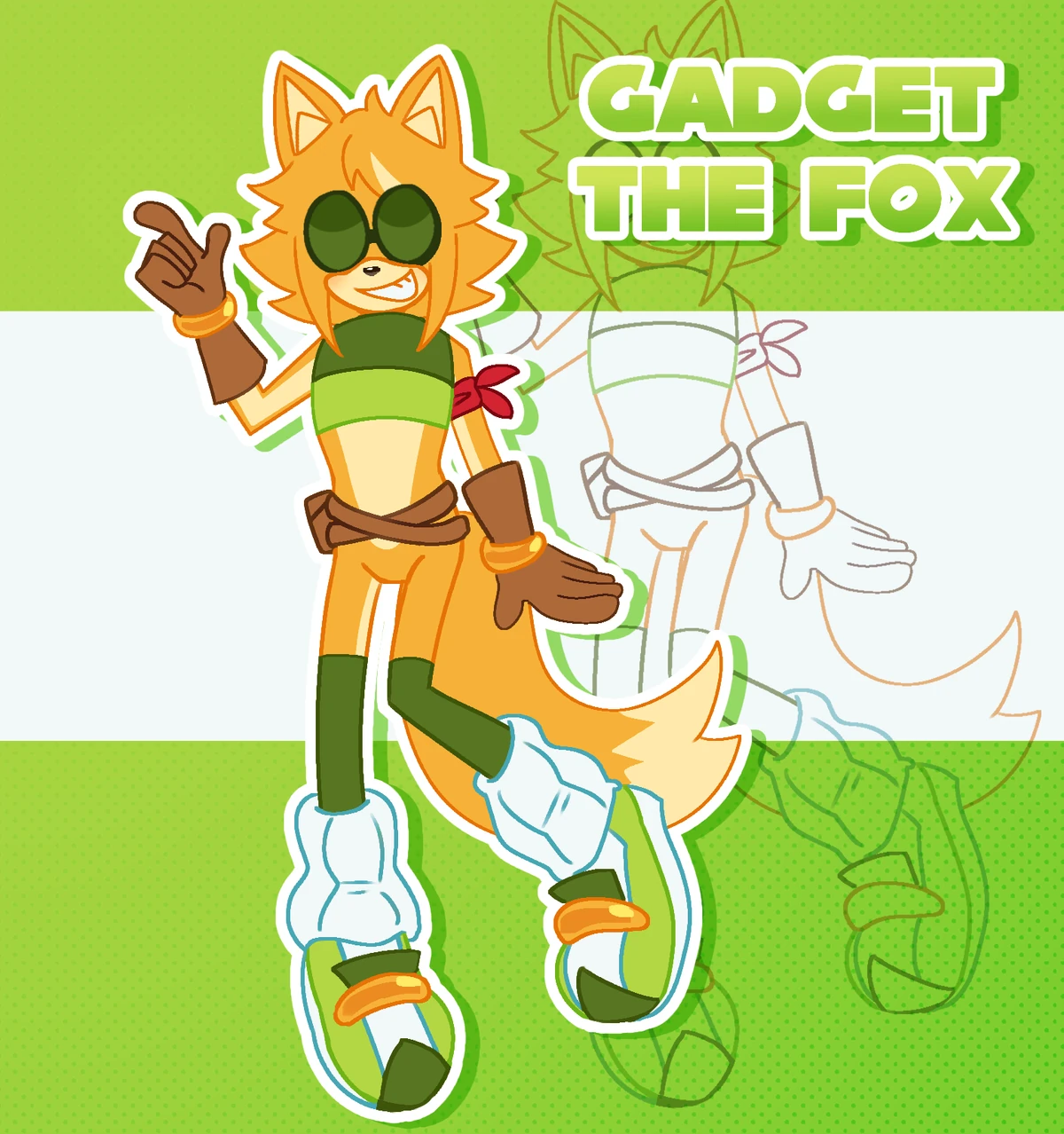Gadget Sonic Oc Fc Wiki Fandom