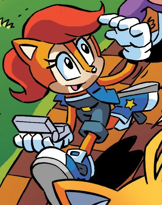 Sally Acorn the Chipmunk (Past) | Sonic Pokémon: Data-2-Verse Wiki | Fandom