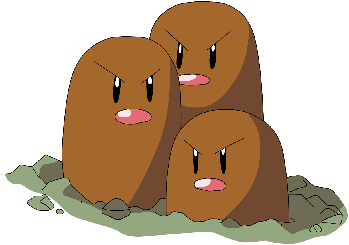 Dugtrio | Sonic Pokémon Uni-Pedia Wiki | Fandom