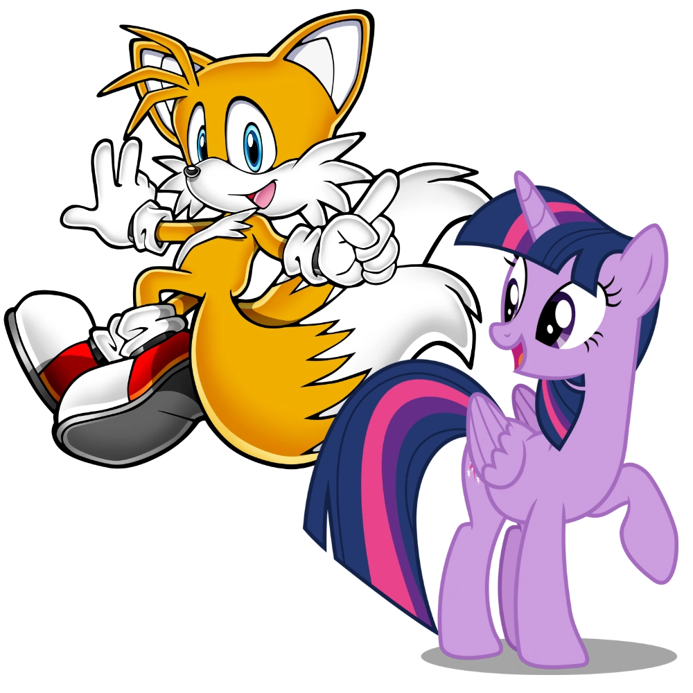 Tails And Twilight Sparkle