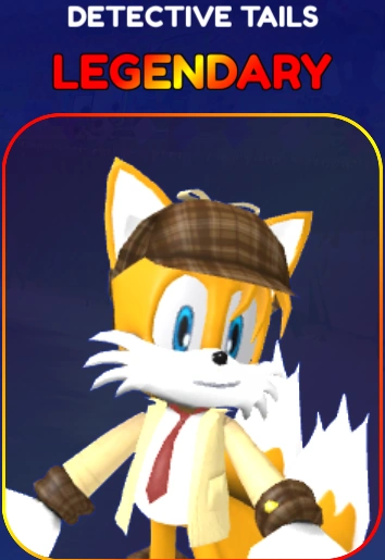 Detective Tails | Sonic Speed Simulator Wiki | Fandom