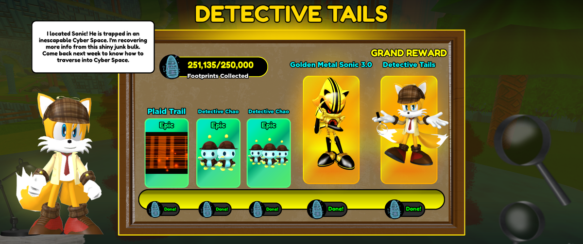 Play Detective | Sonic Speed Simulator Wiki | Fandom