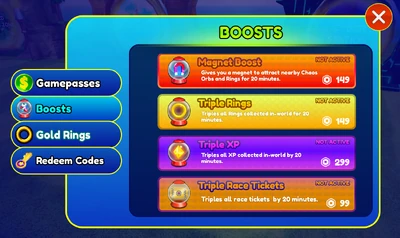 Shop | Sonic Speed Simulator Wiki | Fandom