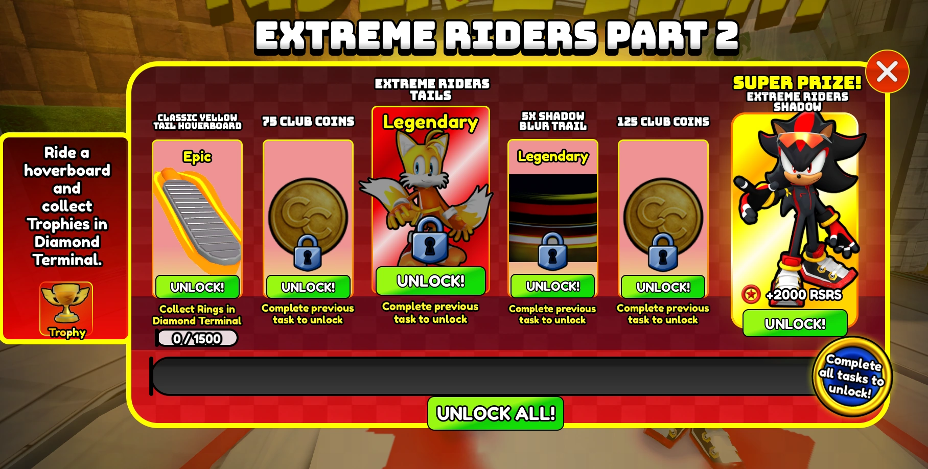 Extreme Riders Part 2 | Sonic Speed Simulator Wiki | Fandom