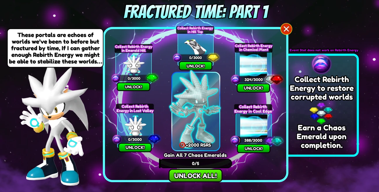 Fractured Time: Part 1 | Sonic Speed Simulator Wiki | Fandom