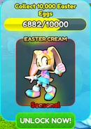 Easter Cream | Sonic Speed Simulator Wiki | Fandom