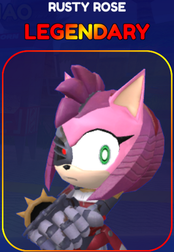 Rusty Rose | Sonic Speed Simulator Wiki | Fandom
