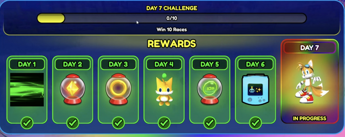 Daily Challenges | Sonic Speed Simulator Wiki | Fandom