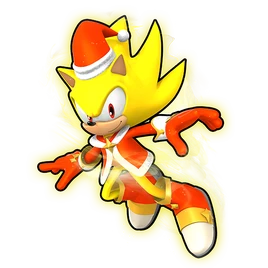 Holiday Cheer Super Sonic | Sonic Speed Simulator Wiki | Fandom