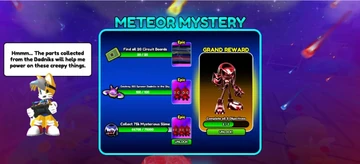 Meteor Mystery | Sonic Speed Simulator Wiki | Fandom