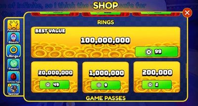 Shop | Sonic Speed Simulator Wiki | Fandom