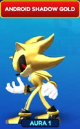 Android Shadow Gold (Exotic) | Sonic Speed Simulator Wiki | Fandom