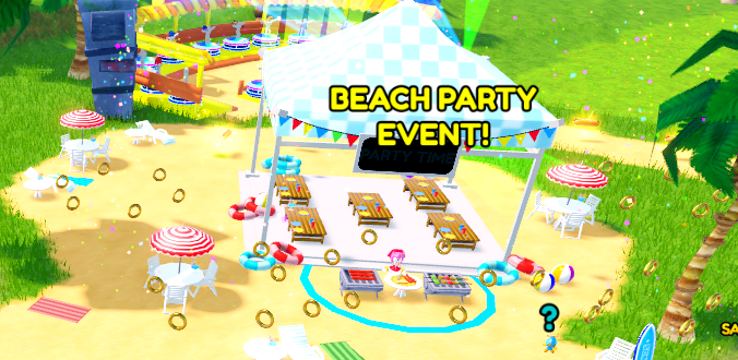 Beach Party | Sonic Speed Simulator Wiki | Fandom