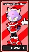 Holiday Cheer Blaze | Sonic Speed Simulator Wiki | Fandom