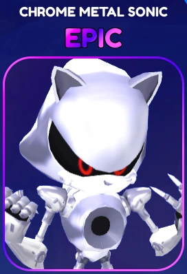 Chrome Metal Sonic | Sonic Speed Simulator Wiki | Fandom