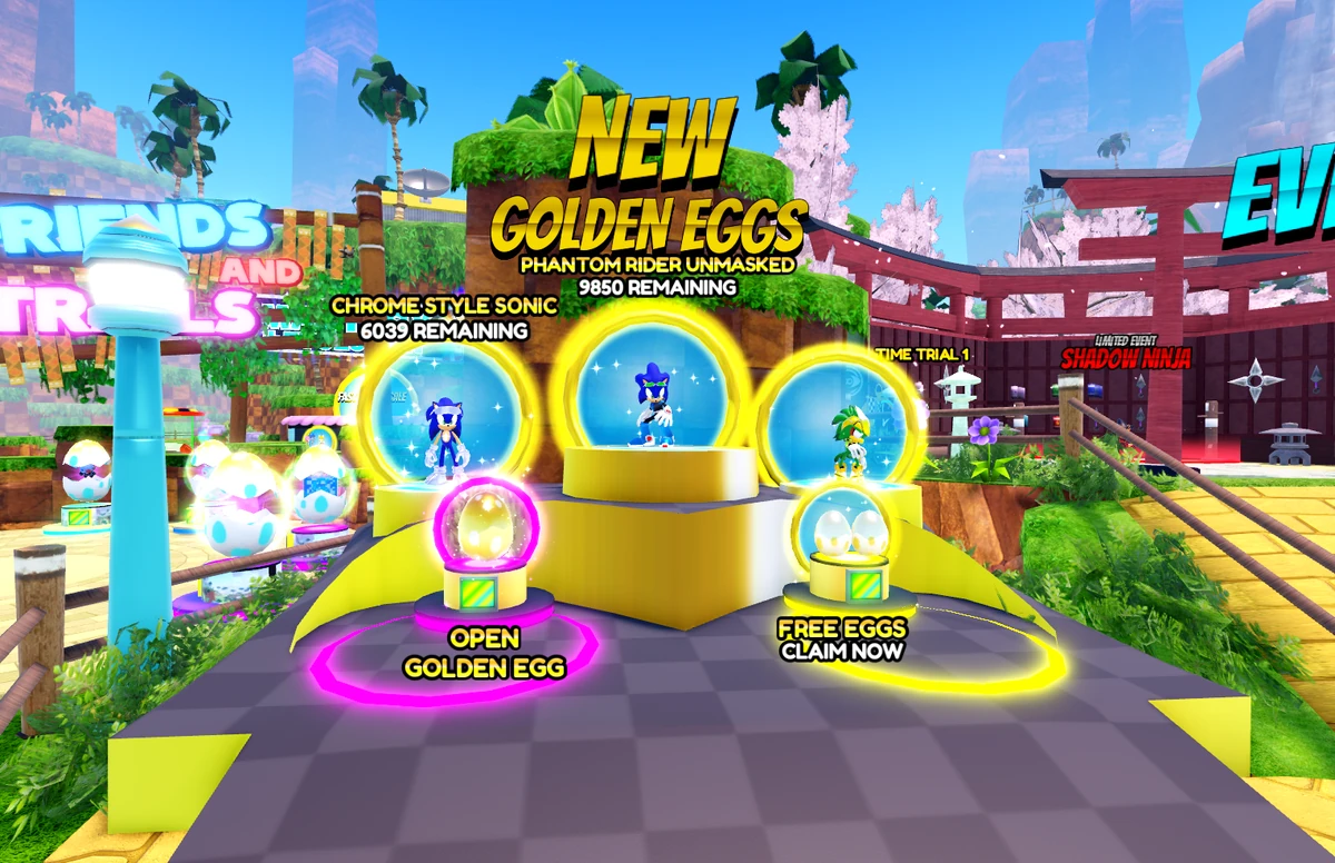 Golden Eggs | Sonic Speed Simulator Wiki | Fandom