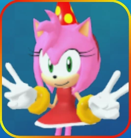 Party Hat Amy | Sonic Speed Simulator Wiki | Fandom