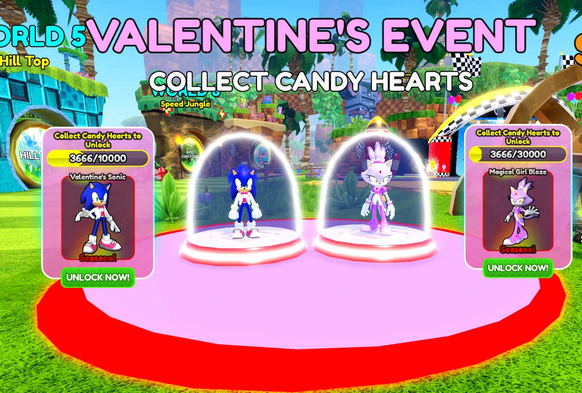 Valentines Event | Sonic Speed Simulator Wiki | Fandom