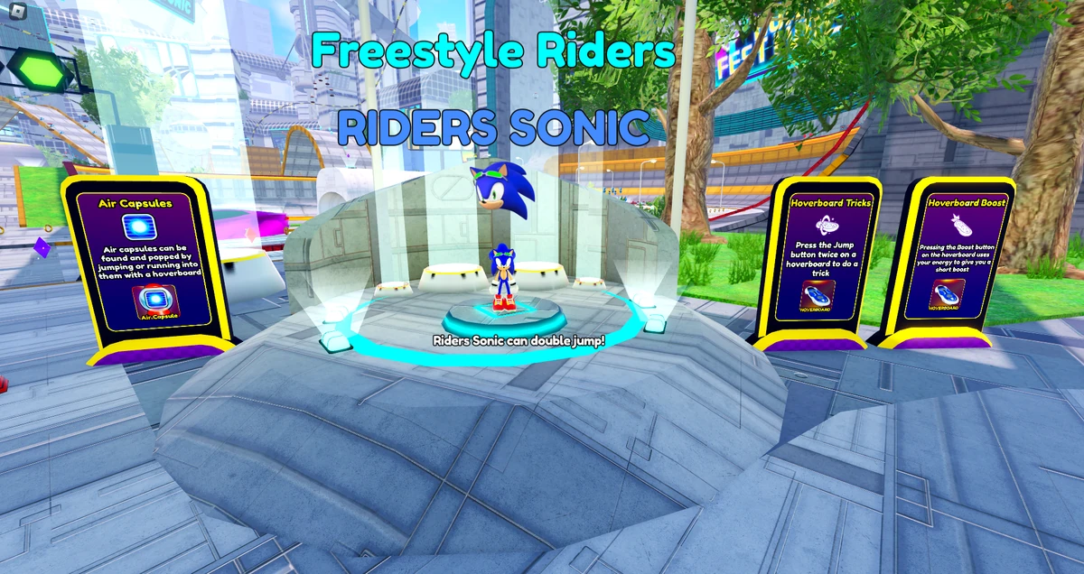 Freestyle Riders | Sonic Speed Simulator Wiki | Fandom