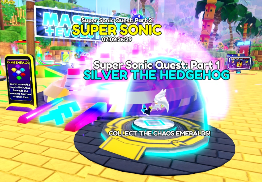 Super Sonic: Silver's Quest | Sonic Speed Simulator Wiki | Fandom