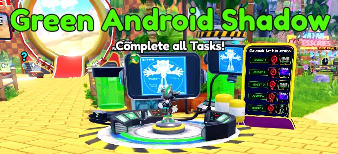 Green Android Shadow | Sonic Speed Simulator Wiki | Fandom