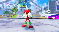 sonic riders knuckles hoverboard