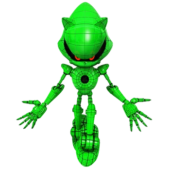 Hologram Metal Sonic | Sonic Speed Simulator Wiki | Fandom