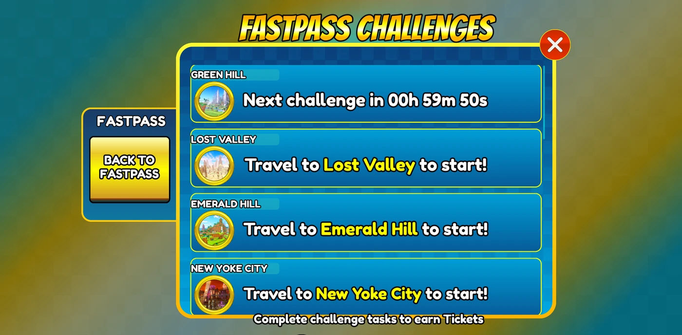 Challenges | Sonic Speed Simulator Wiki | Fandom