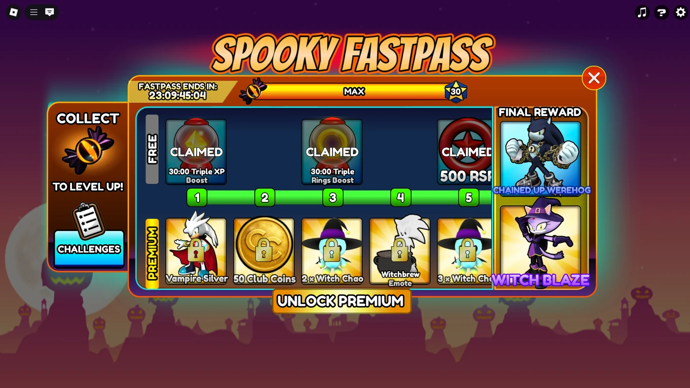 Fast Pass | Sonic Speed Simulator Wiki | Fandom