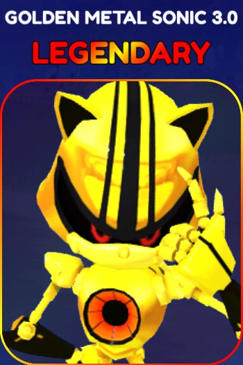 Golden Metal Sonic 3.0 | Sonic Speed Simulator Wiki | Fandom