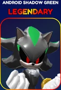 Android Shadow Green | Sonic Speed Simulator Wiki | Fandom