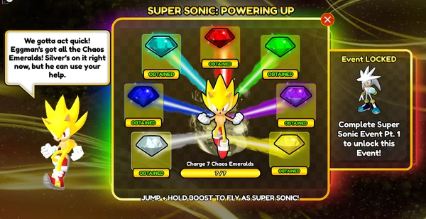Super Sonic: Powering Up | Sonic Speed Simulator Wiki | Fandom