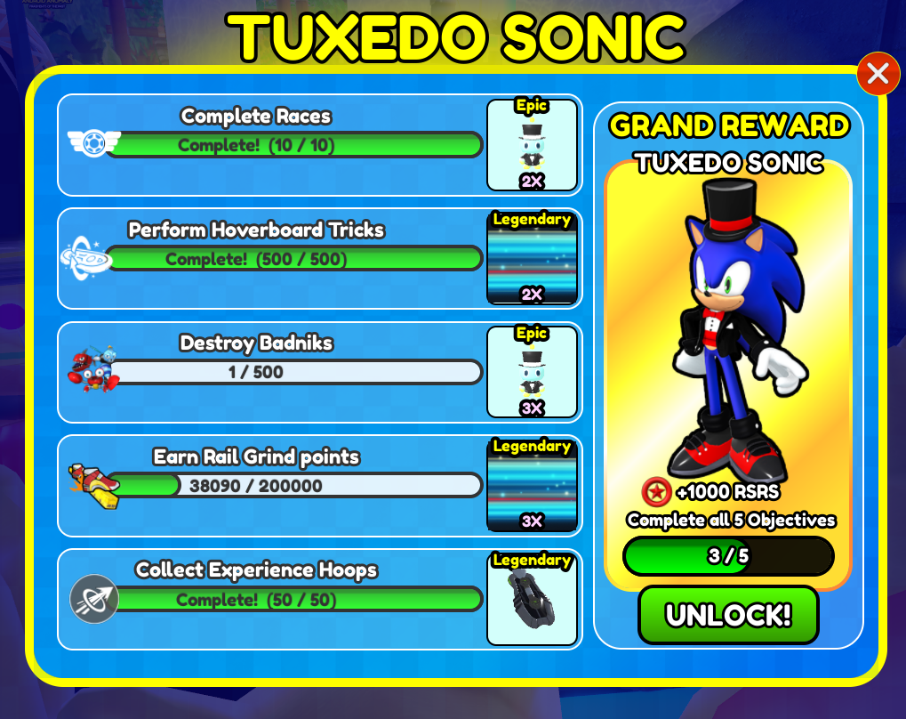 Roblox Sonic Speed Simulator Tuxedo Classic Sonic Announcement Trailer Sonic Central 2023