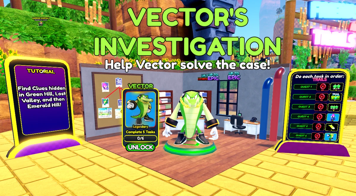 Vector's Investigation | Sonic Speed Simulator Wiki | Fandom