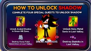 Release Shadow | Sonic Speed Simulator Wiki | Fandom