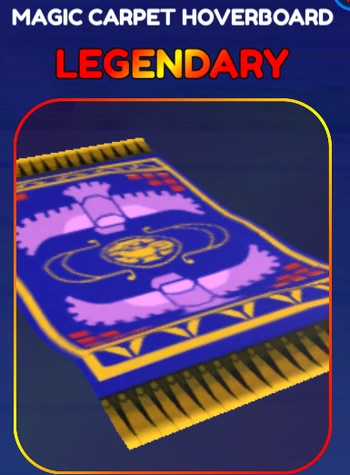 Magic Carpet Hoverboard | Sonic Speed Simulator Wiki | Fandom