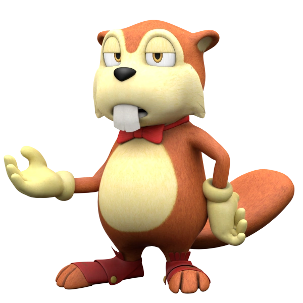 Fastidious Beaver | Sonic the Hedgehog 3D Renders Wiki | Fandom