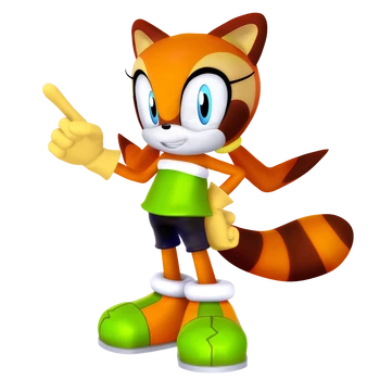 Marine the Raccoon | Sonic the Hedgehog 3D Renders Wiki | Fandom