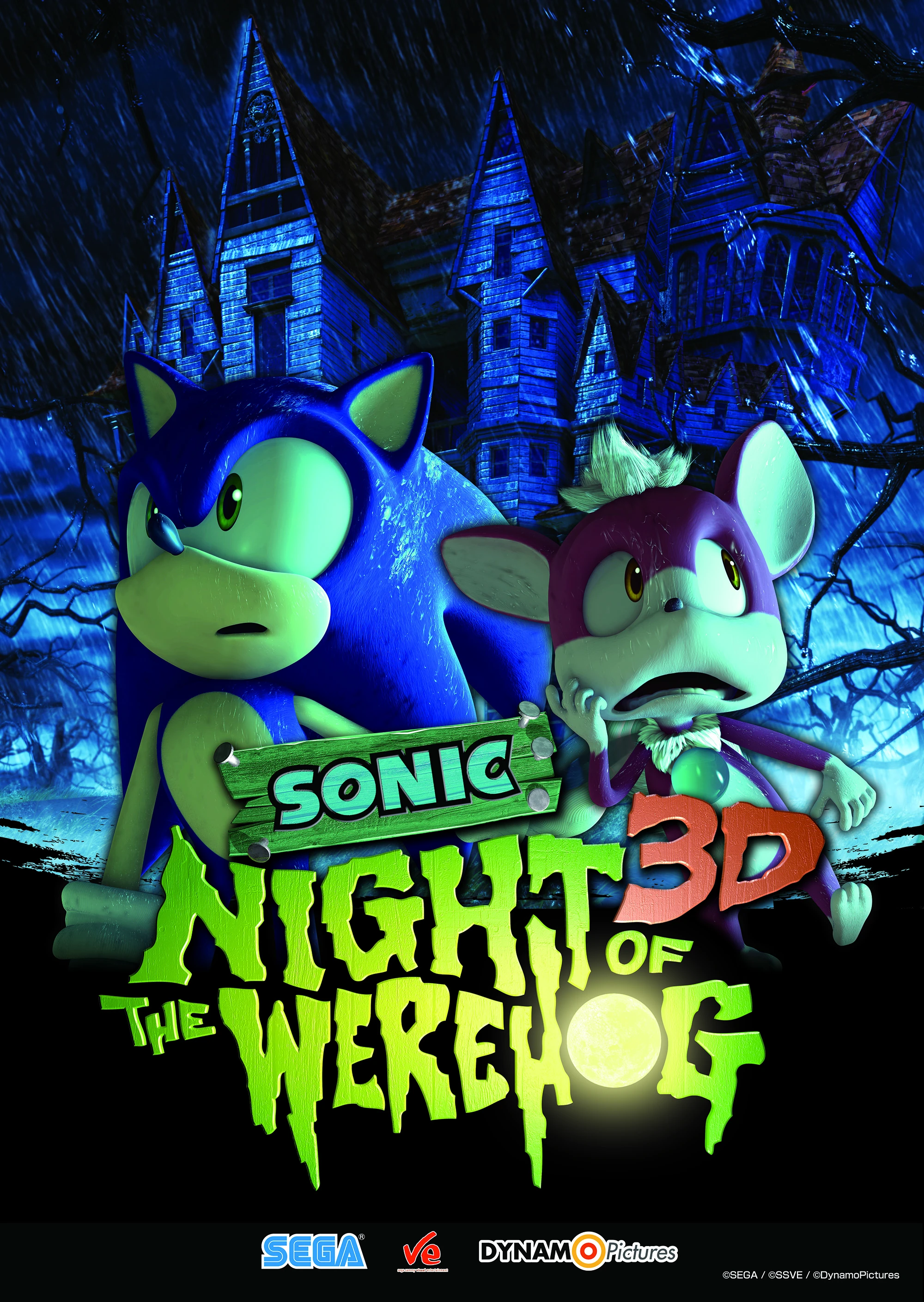 Sonic Night Of The Werehog Sonic Transforms Into Werehog