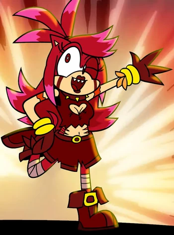 Amy Rose (Mobius-1739) Post-CMD | Sonic The Hedgehog Multiverse Wiki ...