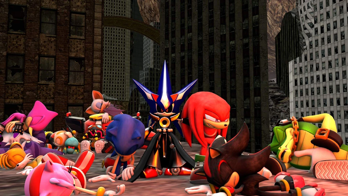 Mobius-8 (Metal Overlord defeats the Sonic Heroes) Pre-CMD | Sonic The ...