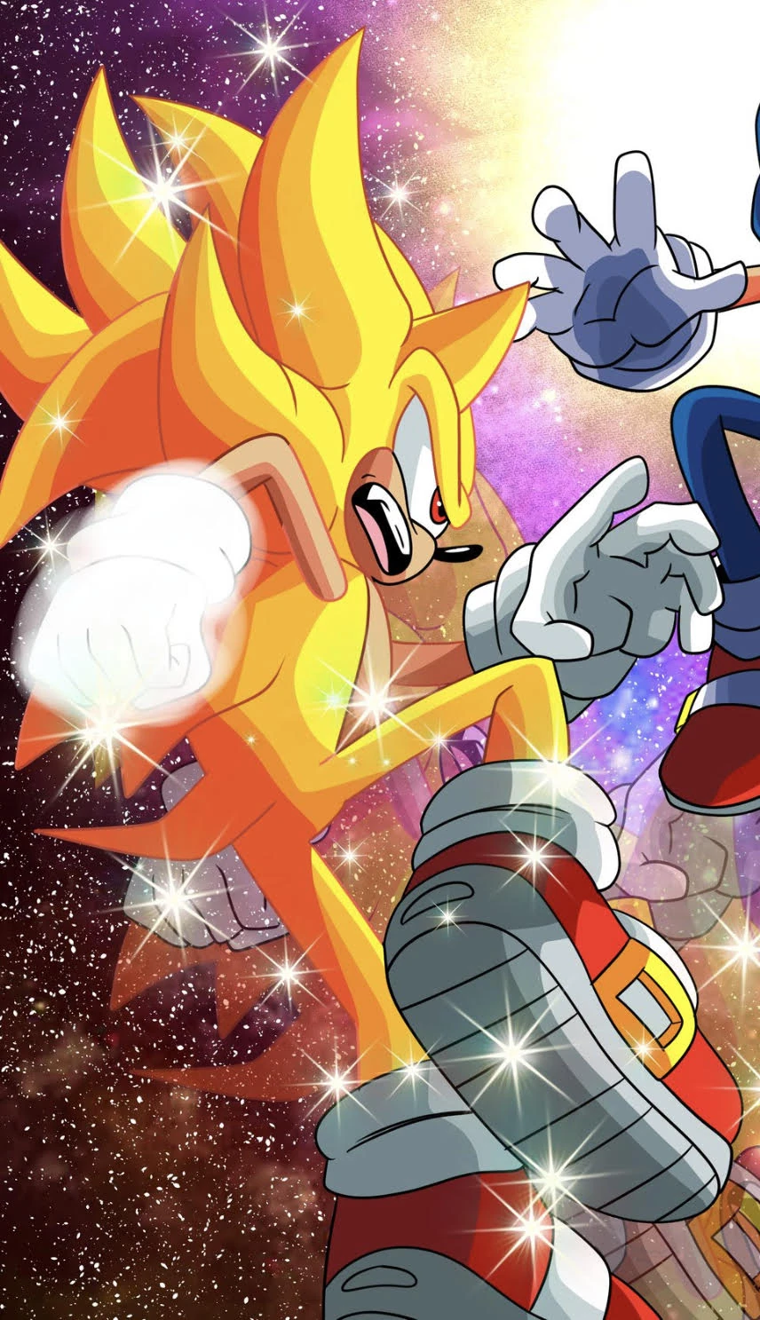 Evil Super Sonic (Mobius-2) Pre-CMD | Sonic The Hedgehog Multiverse ...