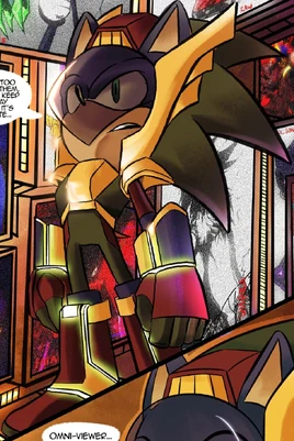 Zonic the Zone Cop Hedgehog (Mobius-0) | Sonic The Hedgehog Multiverse ...